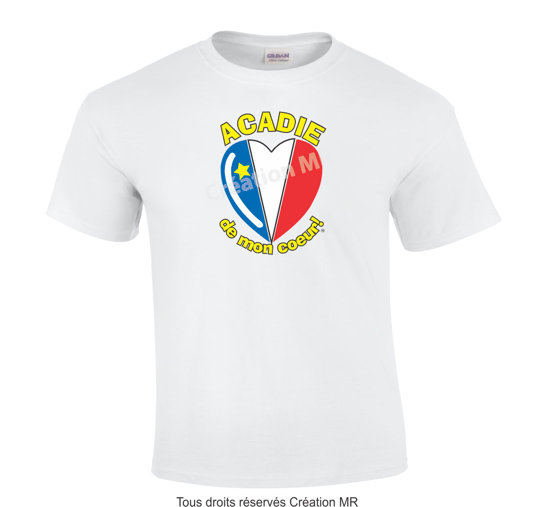 TLA14- T-SHIRT ACADIEN ADULTE UNISEXE – Boutique Acadienne
